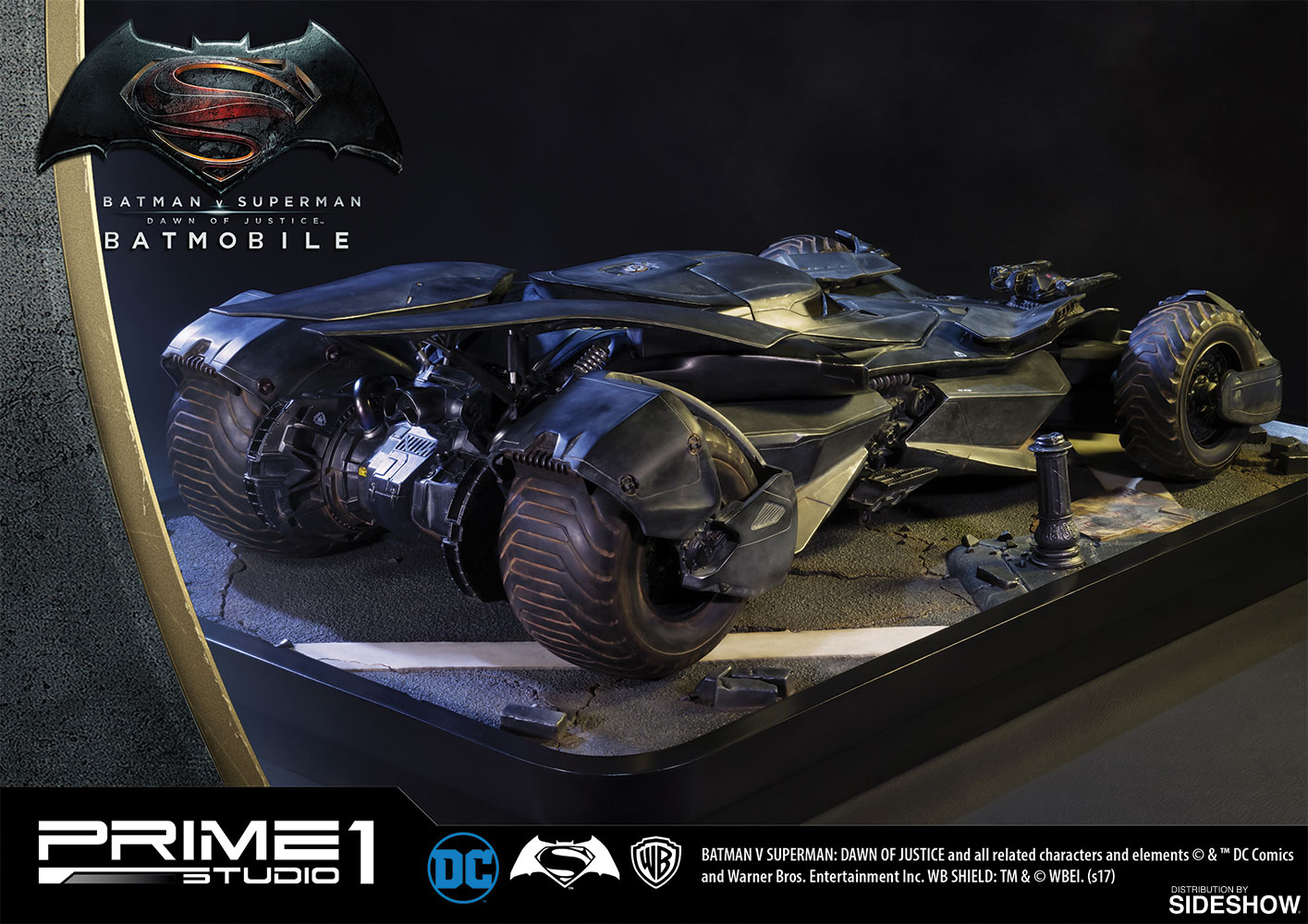 Prime 1 Studio - The Batmobile Diorama by Prime 1 Studio