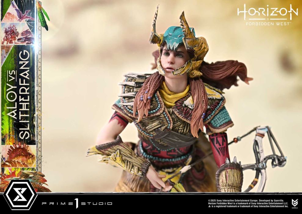 Prime 1 Studio - Horizon Forbidden West Aloy vs. The Slitherfang
