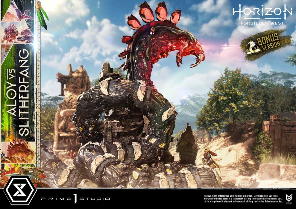 Prime 1 Studio - Horizon Forbidden West Aloy vs. The Slitherfang