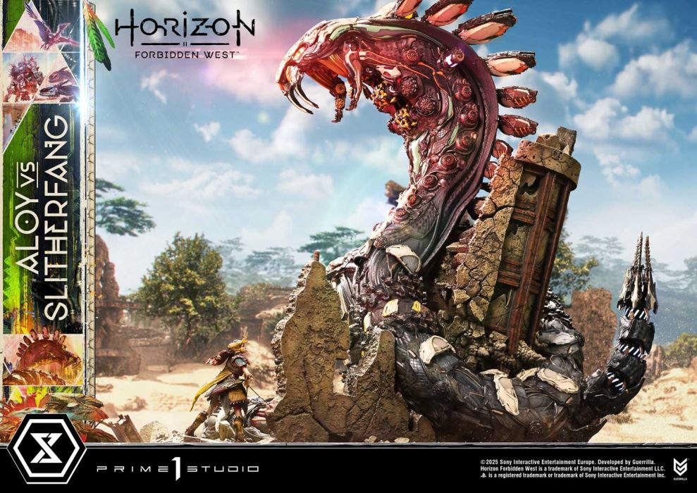 Prime 1 Studio - Horizon Forbidden West Aloy vs. The Slitherfang