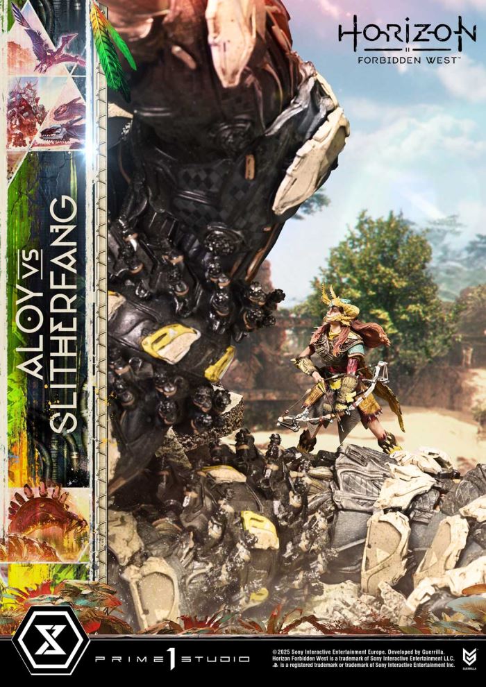 Prime 1 Studio - Horizon Forbidden West Aloy vs. The Slitherfang