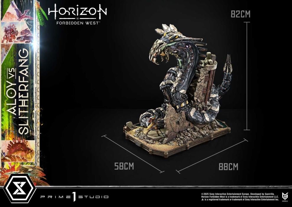 Prime 1 Studio - Horizon Forbidden West Aloy vs. The Slitherfang